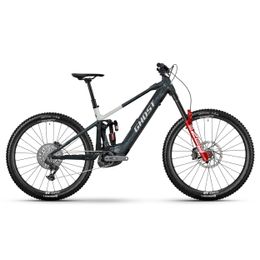 GHOST E-Riot CF Full Party Bosch Performance CX 800Wh - S - E-MTB Enduro (160-180 mm) - mist blue/pure elegance
