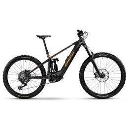 GHOST E-Riot Pro Performance CX 800Wh - M - E-MTB Enduro (160-180 mm) - heavy metal/deep coffee