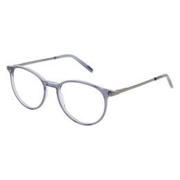 Freigeist 863053 Brille Herren | Fassung: Vollrand, Panto, Grau Blau
