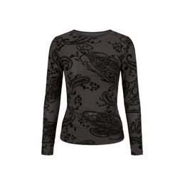Studioselect Bluse 'Lilian' Damen Gr&ouml;&szlig;e M schoko / schwarz