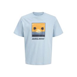 Jack & Jones Plus Jack & Jones Plus Shirt 'JJPERRY' male Blue size 4XL