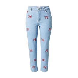 Only Jeans 'ONLINC' Damen Gr&ouml;&szlig;e 31 hellblau / rot