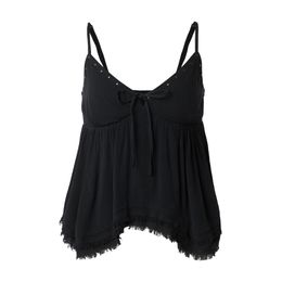 Hollister Top Damen Gr&ouml;&szlig;e L schwarz