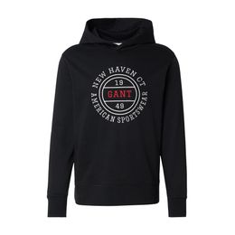 Gant Sweatshirt Herren Gr&ouml;&szlig;e L rot / schwarz / wei&szlig;