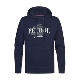 PETROL INDUSTRIES Sweatshirt Herren Gr&ouml;&szlig;e L navy / pastellgr&uuml;n / wei&szlig;