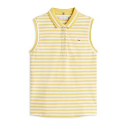 Tommy Hilfiger Top 'CLASSIC' M&auml;dchen Gr&ouml;&szlig;e 122 gelb / wei&szlig;
