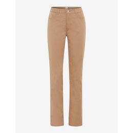 Brax Damen Five-Pocket-Hose Style CAROLA LIGHT MOCHA, braun, Gr. 34