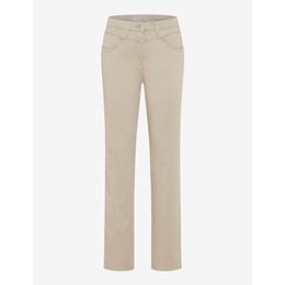 Raphaela by Brax Damen Five-Pocket-Hose Style CAREN NEW SAND, Beige, Gr. 36