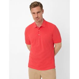 Brax Herren Polo Style PETE hibiscus, Rot, Gr. 6XL