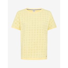 Brax Damen Shirt Style CAELEN S limoncello, hellgelb, Gr. 34