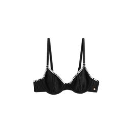 Mint Velvet Bikini Top female Black size 70