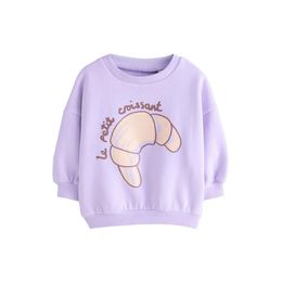 next Sweatshirt girl Purple size 3-6 mths