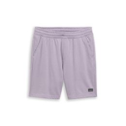 Tom Tailor Denim Herren Relaxed Sweat-Shorts, grau, Uni, Gr. XXL