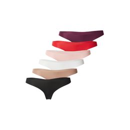 Trendyol String Damen Gr&ouml;&szlig;e XL beige / beere / puder / rot / schwarz / wei&szlig;