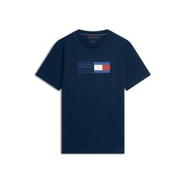Tommy Hilfiger T-Shirt 'BRAND LOVE' Herren Gr&ouml;&szlig;e XXL blau / rot / wei&szlig;