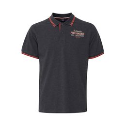 FQ1924 Herren Poloshirt "Poloshirt FQWiar", grau, Gr. M, Obermaterial: 87% Baumwolle CO. 8% Viskose CV. 5% Elasthan EL., Shirts