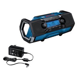 Digitalradio (DAB+) "&raquo;GPB 18V-2 SC PROFESSIONAL&laquo; Baustellenradio, IP54", B:200cm H:160cm T:372cm, blau, Bosch Professional, Radios, Digital Audio