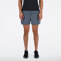 New Balance Herren Laufshorts "SPORT ESSENTIAL SHORT 5", grau, Gr. XL, Obermaterial: 100% Polyester, Hosen, aus Stretchmaterial,
