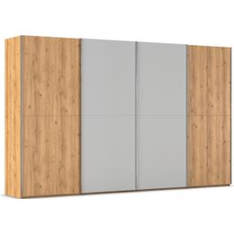 Schwebet&uuml;renschrank Rauch, B:360cm H:223cm T:68cm, grau, Holz teilmassiv, Schr&auml;nke, "Kleiderschrank Schrank Garderobe Schlafzimmerschrank