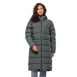 Jack Wolfskin Damen Daunenmantel "FROZEN PALACE COAT W RDS", gr&uuml;n, Gr. XL, unifarben, Obermaterial: 100% Polyester. Futter: 100% Polyester. F&uuml;llung: