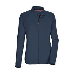 Killtec Damen Strickjacke "KOS 6 WMN FLX JCKT", blau, Gr. 42, Obermaterial: 95% Polyester 5% Elasthan, Innenfutter: 100% Polyester, Strickjacken