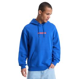 Kapuzensweatshirt Quiksilver "Dna", Herren, Gr. S, monaco blau, Obermaterial: 45% Walkfrottier, 40% Walkfrottier, 15% Microfaser;, Sweatshirts