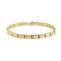 Firetti Damen Armband "Schmuck Geschenk Gold 375 Armschmuck Armkette", 19cm, Gelbgold 375gelbgoldfarben, Gelbgold 375, Armb&auml;nder
