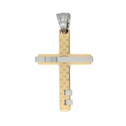 Adelia&acute;s Kettenanh&auml;nger ADELIA&acute;S "Unisex Anh&auml;nger &ndash; Kreuz Kreuzanh&auml;nger aus Edelstahl", gold (silber), Schmuckanh&auml;nger, Damen, Edelstahl, Kettenanh&auml;nger, Perfekt als Geschenk zum Weihnachten
