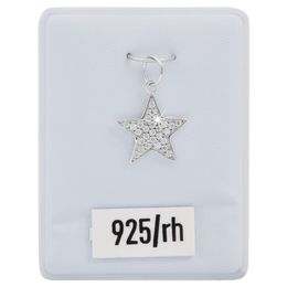 Adelia&acute;s ADELIA ́S Damen Kettenanh&auml;nger "Damen Anh&auml;nger &ndash; Stern Anh&auml;nger aus 925 Silber mit Zirkonia", Silber 925 (Sterlingsilber)silber, Silber 925