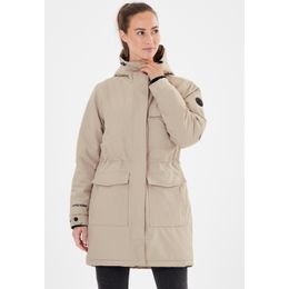 WHISTLER Damen Parka "Siberia", beige, Gr. 40, unifarben, 100% Polyester, Jacken, in wind- und wasserdichter Qualit&auml;t