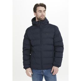 WHISTLER Herren Outdoorjacke "Jakob", blau, Gr. L, unifarben, 100% Polyester, Jacken, mit verstellbarer Kapuze