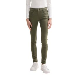 Tom Tailor Damen Skinny-fit-Jeans "Alexa", gr&uuml;n, Gr. 34, Denim/Jeans, Obermaterial: 76% Viskose, 21% Polyamid, 3% Elasthan. Futter: 65% Baumwolle,