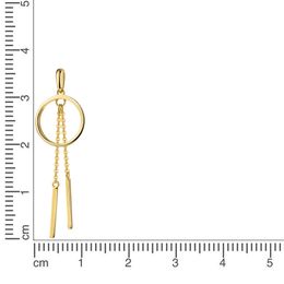 Firetti Damen Kettenanh&auml;nger "Schmuck Geschenk Gold 333 Halsschmuck Anh&auml;nger", Gelbgold 333, 1,05 ggelbgoldfarben, Gelbgold 333, Schmuckanh&auml;nger