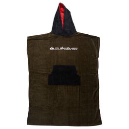 Badeponcho Quiksilver "Hoody", Herren, braun, Obermaterial: 100% Walkfrottier;, Hausm&auml;ntel