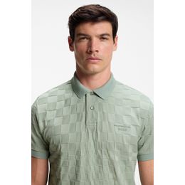 BOSS Green Herren Poloshirt "Porsche Spirit 70 Capsule Collection", gr&uuml;n, Gr. L, unifarben, Jersey, Obermaterial: 100% Baumwolle, Shirts, Premium
