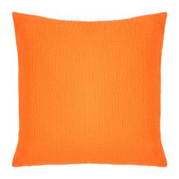Dekokissen Pad, B:50cm L:50cmorange, unifarben, Polyester, Dekokissen_Sitzkissen_Kissenh&uuml;llen, "Fashion", aus einer italienischen Fashionweberei