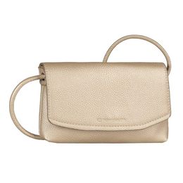 Tom Tailor Damen Umh&auml;ngetasche "Rissa"platin, Lederimitat, clean, gepflegt, unifarben, Taschen, Damen Schultertasche, Handtasche, auch als Clutch