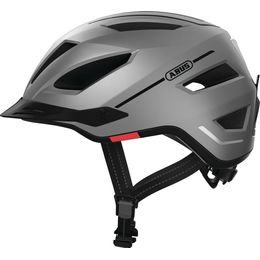 Abus Fahrradhelm "PEDELEC 2.0", S Kopfumfang: 51cm - 55cm, silber, Helme