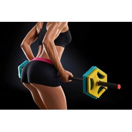papermoon Fototapete "Fitness Frau", B/L: 5m x 2,8m, Bahnen: 10 Stk., bunt, Schlafzimmer, Tapeten