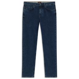 BOSS Orange Herren Slim-fit-Jeans "Delaware", blau, Gr. 32, unifarben, Denim/Jeans, Obermaterial: 99% Baumwolle, 1% Elasthan, Jeans, in dezenter