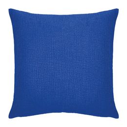Dekokissen Pad, B:60cm L:60cmroyal blau, unifarben, Polyester, Dekokissen_Sitzkissen_Kissenh&uuml;llen, "Fashion", aus einer italienischen Fashionweberei