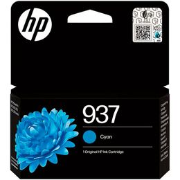 HP Tintenpatrone "937 Cyan Original Ink Cartridge", blau, Tintenpatronen, 3 Probemonate gratis drucken*