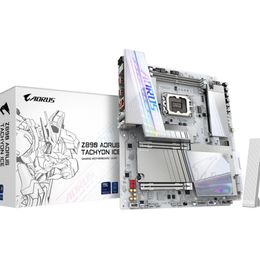 Gigabyte Mainboard "Z890 AORUS TACHYON ICE Mainboard &ndash; Intel Core Ultra", ohne farbbezeichnung, B:33,1cm H:9,6cm T:37,6cm, Mainboards