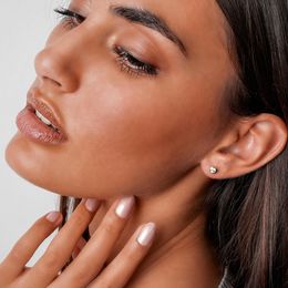 ONE ELEMENT Damen Paar Ohrh&auml;nger "Zirkonia Zarge Ohrringe Ohrstecker aus 333 Gelbgold", Damen, Gelbgold 333 Gold, gold, Gelbgold 333, Gold, Ohrringe,
