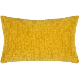 Dekokissen Pad, B:30cm L:40cmmustard, unifarben, Polyester, Dekokissen_Sitzkissen_Kissenh&uuml;llen, "Fashion", aus einer italienischen Fashionweberei