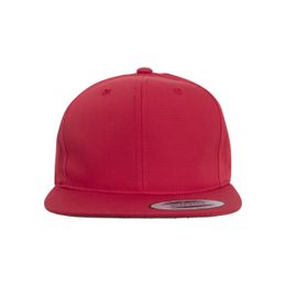 Flexfit Kinder Flex Cap "Flexfit Snapback Pro-Style Twill Snapback Youth Cap"rot, unifarben, 60% Baumwolle, 40% Polyester, Caps