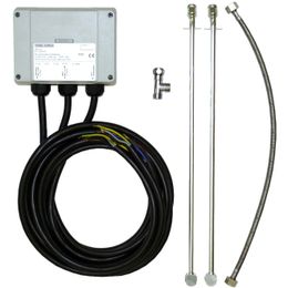 Stiebel Eltron Anschluss-Set "LRH 11/13", B:200cm L:500cm T:50cm, grau, Abl&auml;ufe, f&uuml;r Anschluss dreiphasiger Durchlauferhitzer an Herdanschlussdose