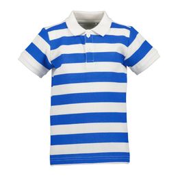 Blue Seven Jungen Poloshirt, wei&szlig;, Gr. 92, bedruckt, Single Jersey, Obermaterial: 100% Baumwolle, Shirts