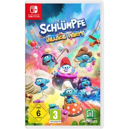 ASTRAGON Spielesoftware "Die Schl&uuml;mpfe - Village Party", Nintendo Switch, transparent, Spielesoftware