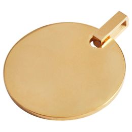 Adelia&acute;s ADELIA ́S Damen Kettenanh&auml;nger "Anh&auml;nger &ndash; Anh&auml;nger aus Edelstahl", Edelstahl, gold, Edelstahl, Schmuckanh&auml;nger, Geschenkidee: zeitlos und vielseitig